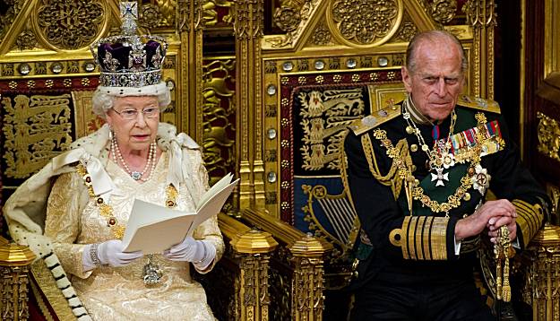 Queen Elizabeth details British austerity plan
