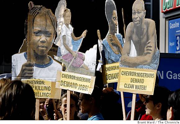 Chevron trial over Nigeria protest gets started