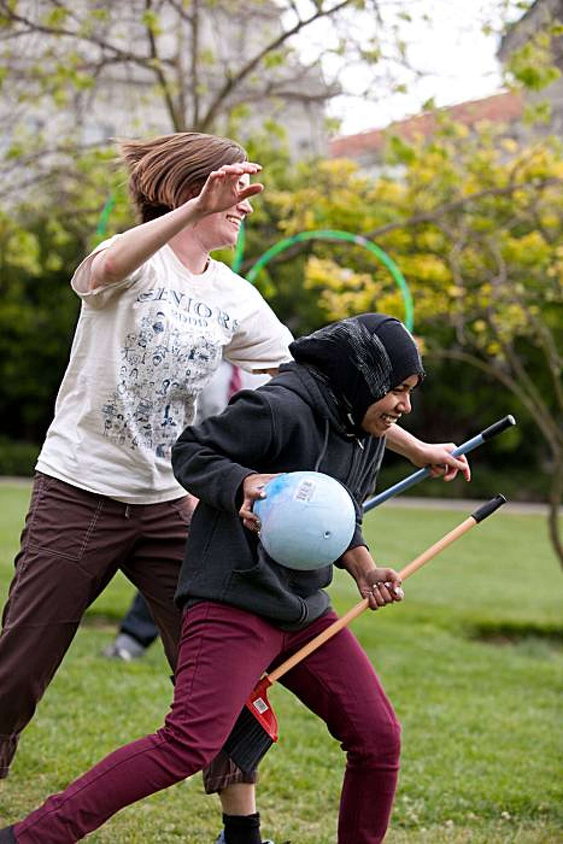 At UC Berkeley, Quidditch is a game for muggles