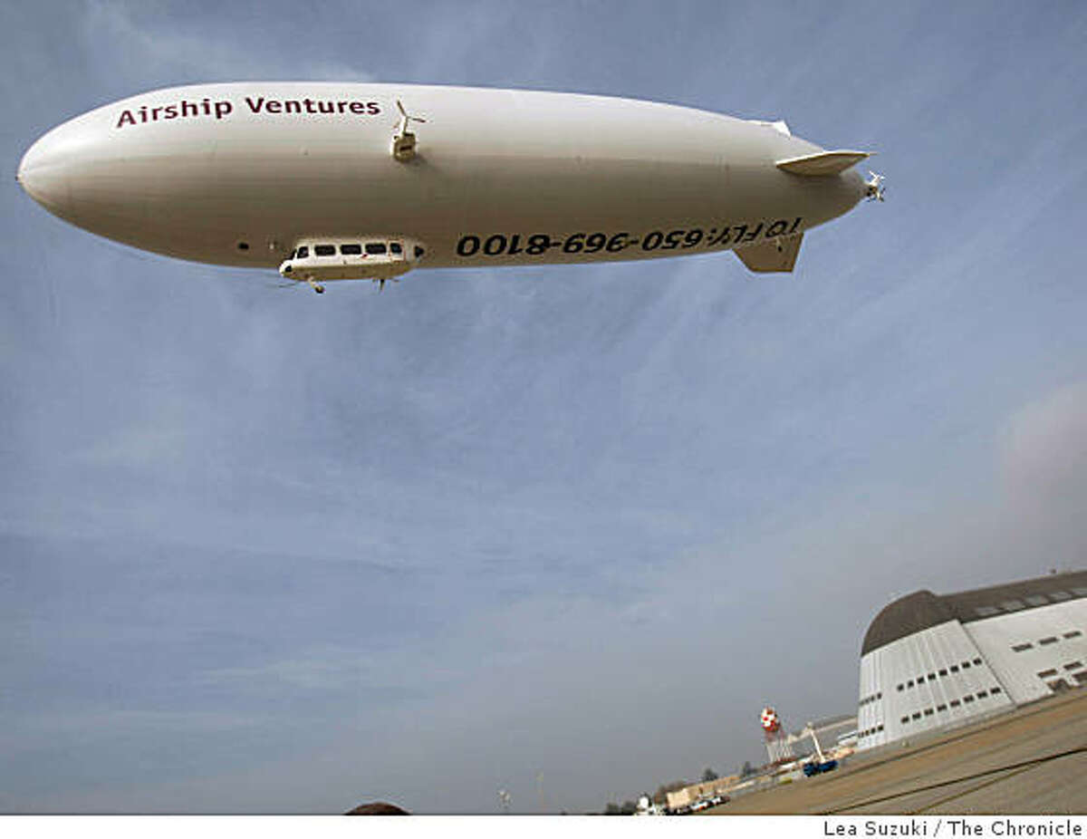 Zeppelin taking to the skies over Bay Area