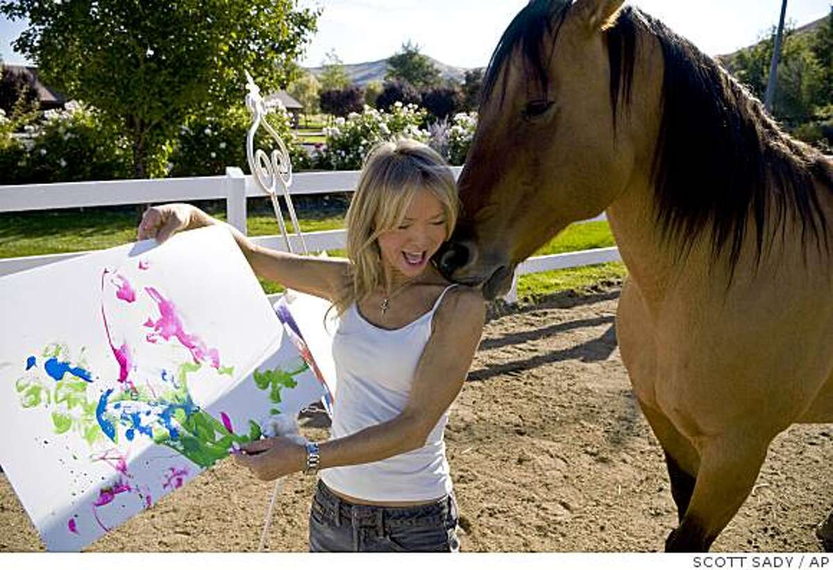 Art laurels for painting P-onet