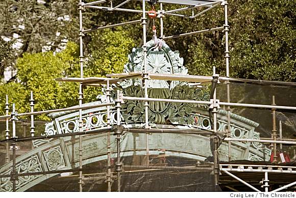 Cal's Sather Gate in danger of falling down
