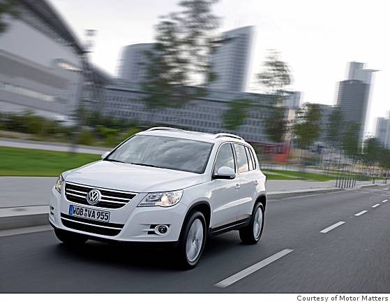 2009 Volkswagen Tiguan appears small but has big interior
