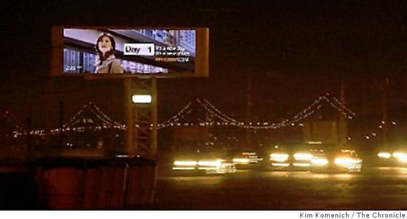 Oakland's digital billboard glares at drivers
