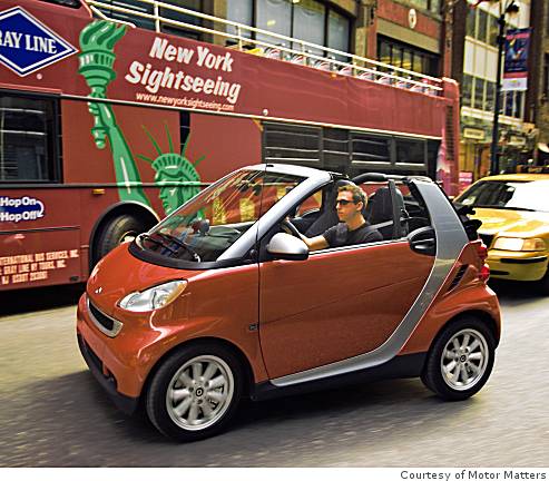 The smart fortwo helps pinch your pennies and have fun too