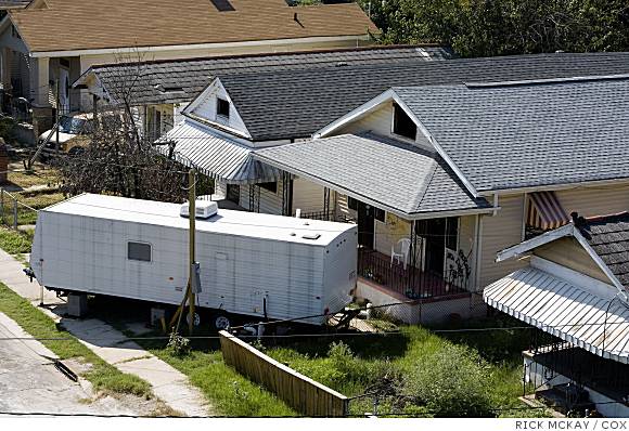 CDC ignored formaldehyde in Katrina trailers