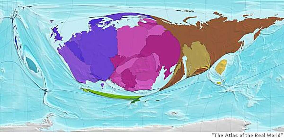 'Atlas of the Real World' puts us in our place