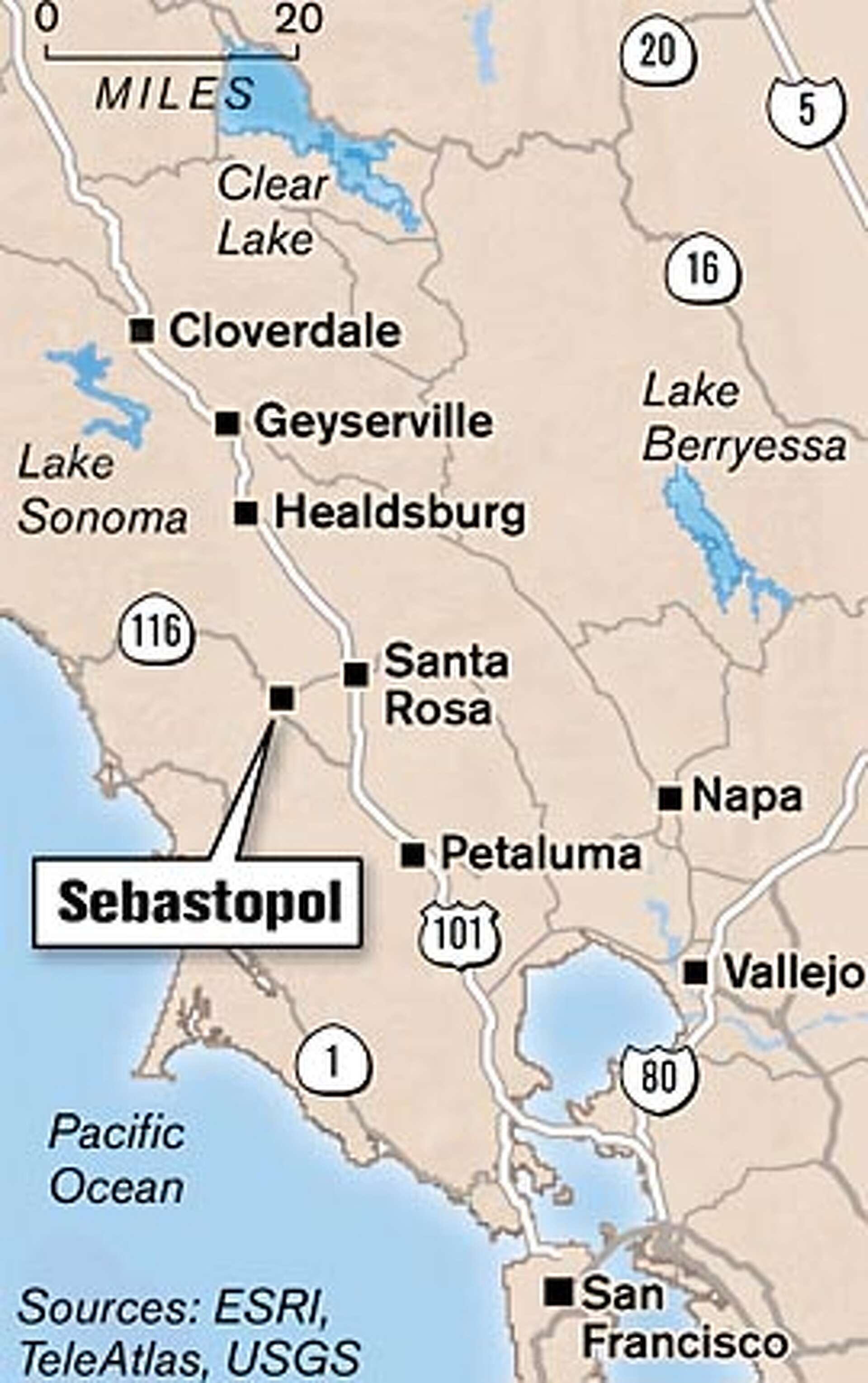 Sebastopol - artsy axis of liberalism
