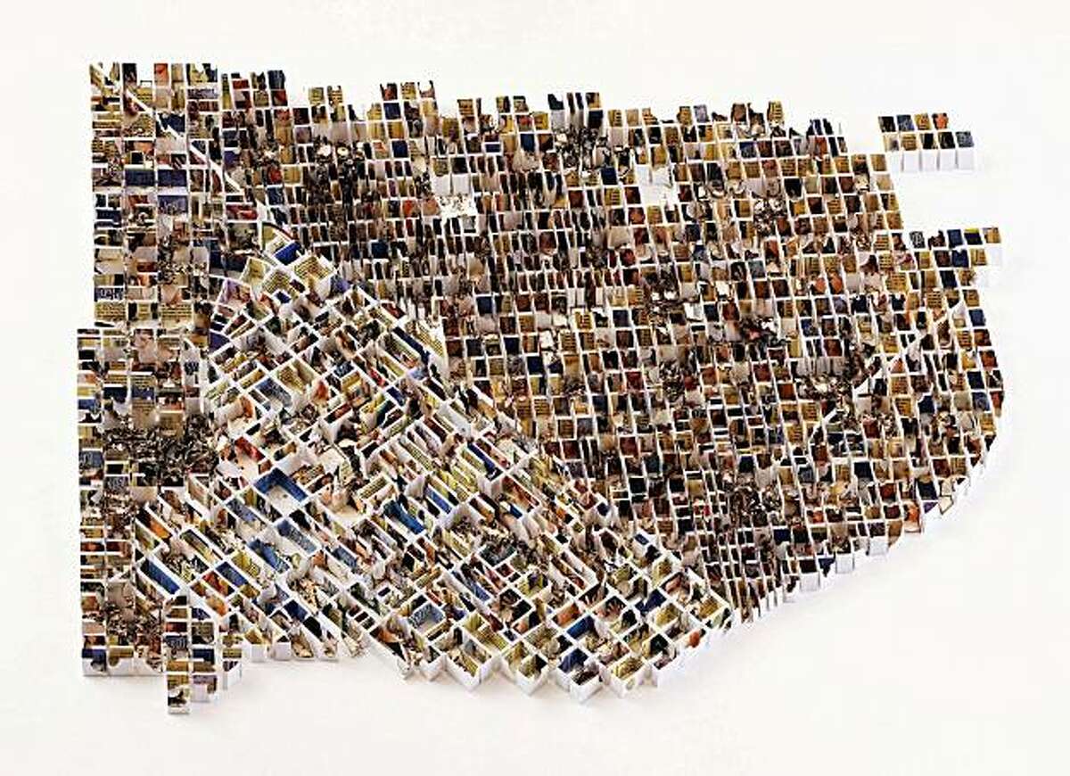 Foosaner's collages, Picton's 'Dresden Burnt'