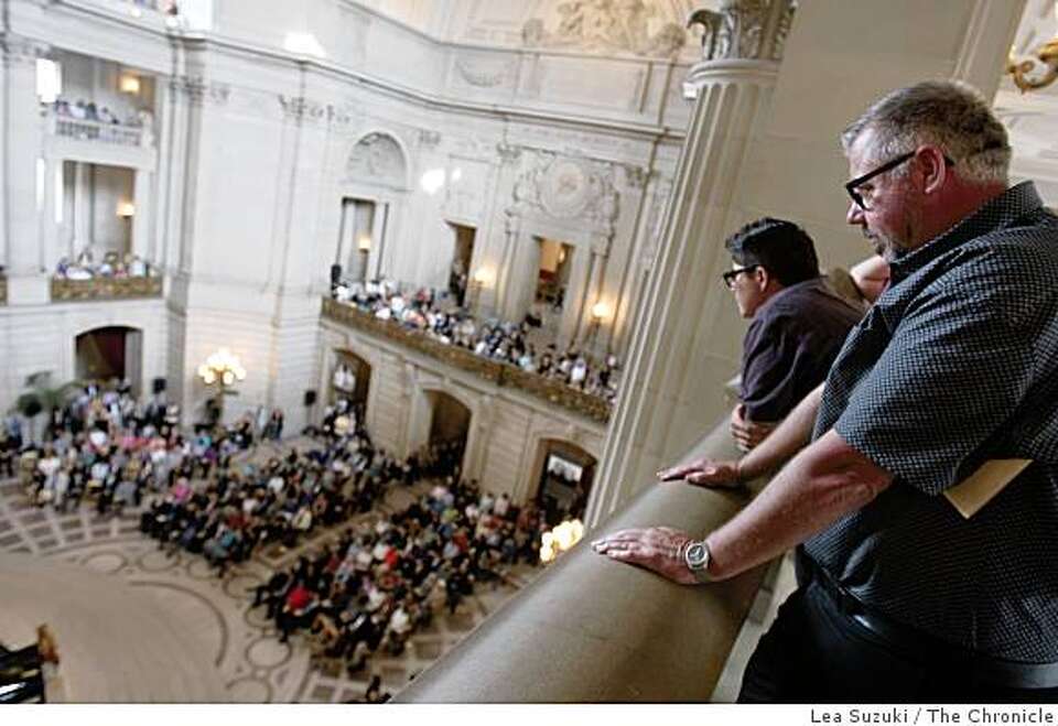 S.F. City Hall memorial for Del Martin