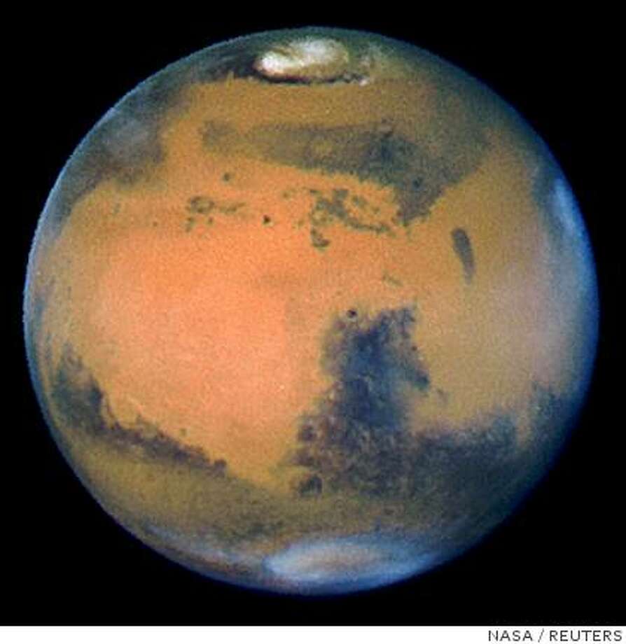 It's snowing on Mars - SFGate