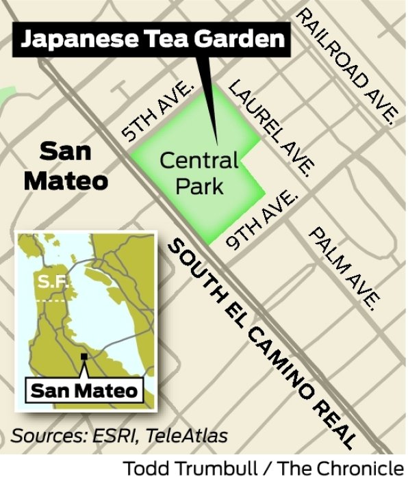 Tea Garden San Francisco Map The Intriguing History Behind SF's