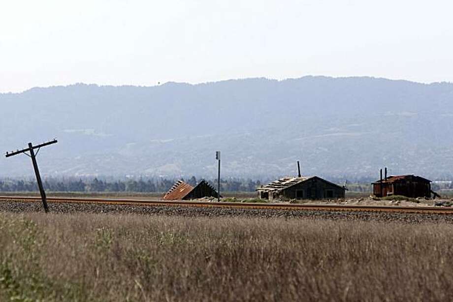 Ghost town of Drawbridge is going down into bay - SFGate