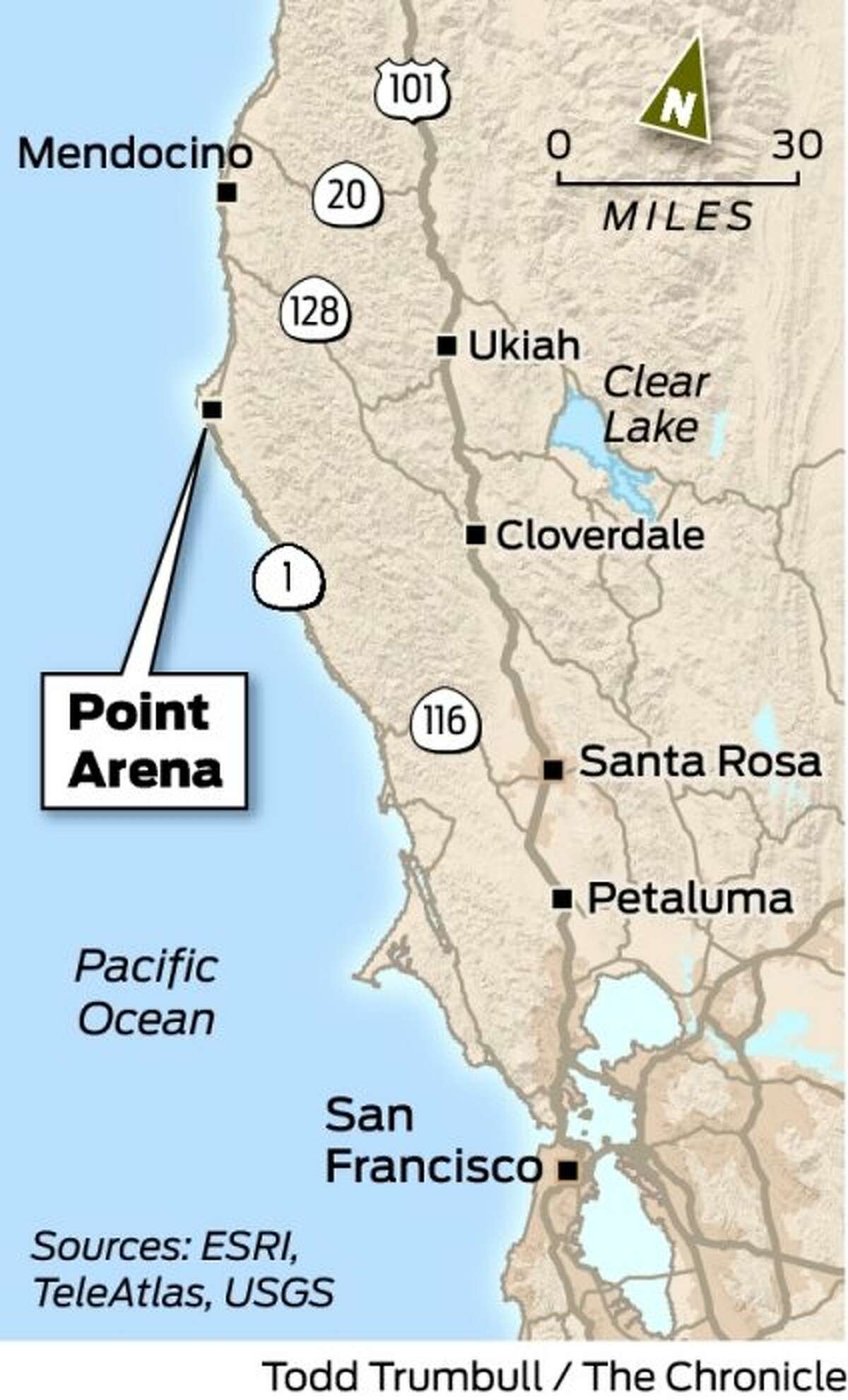 Point Arena offers sanctuary for wildlife