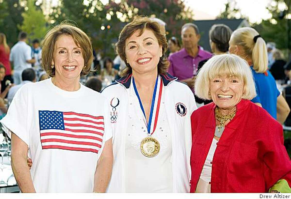 Revelers celebrate Olympics plus birthday in Napa Valley