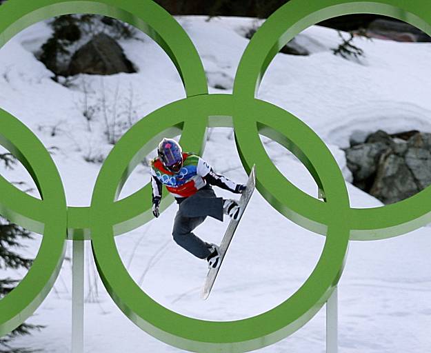 Jacobellis goes off course