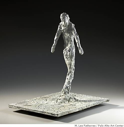 Nathan Oliveira sculptures in Palo Alto