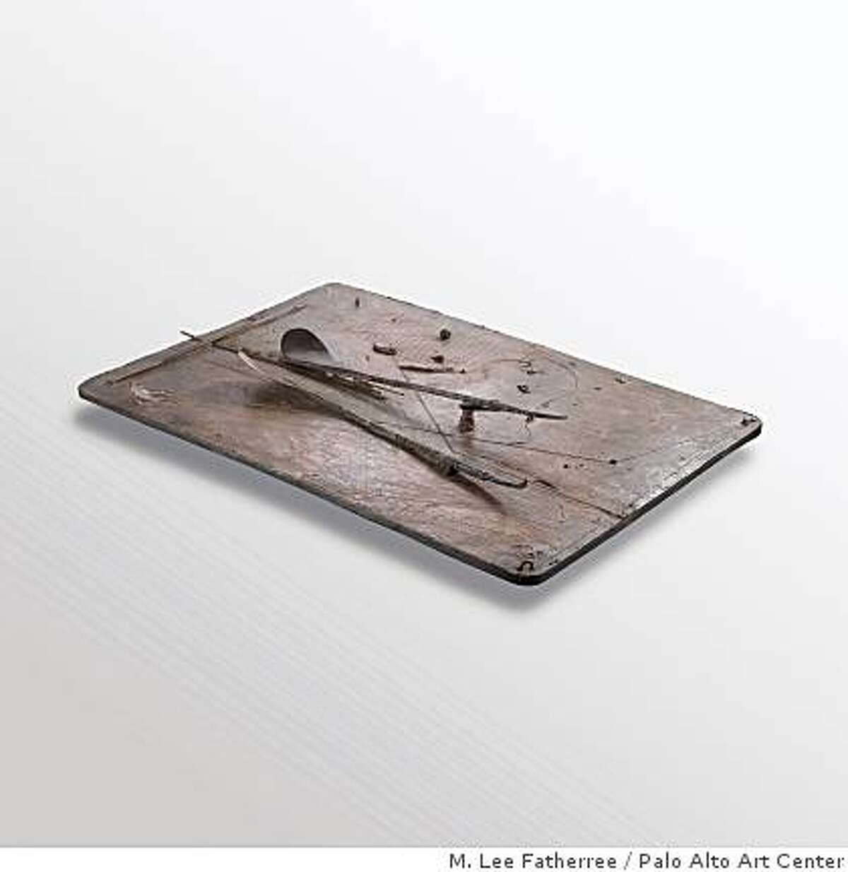 Nathan Oliveira sculptures in Palo Alto