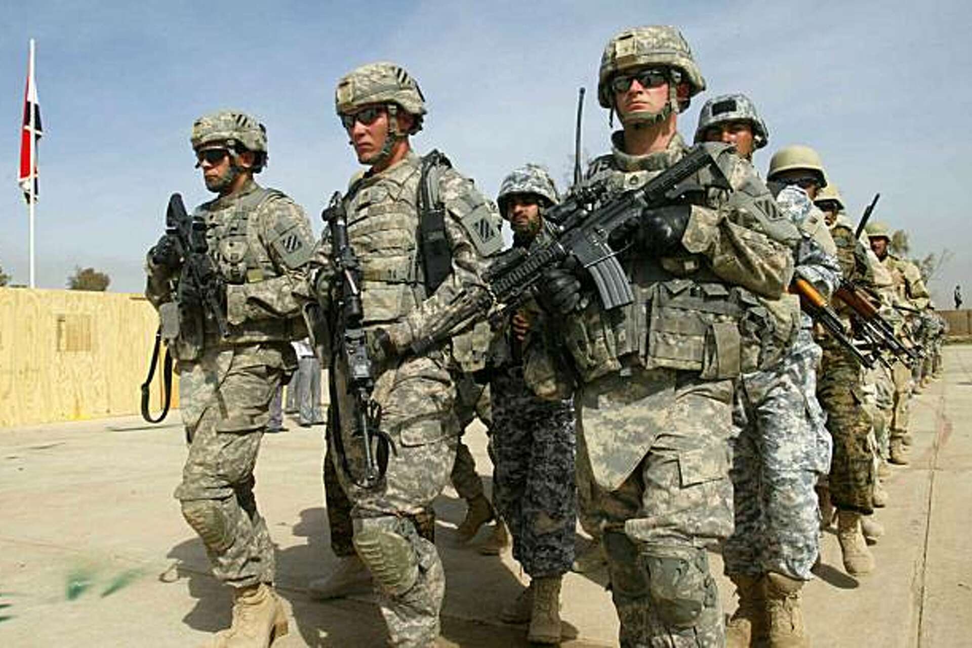 U.S. troops in Iraq at lowest level since 2003