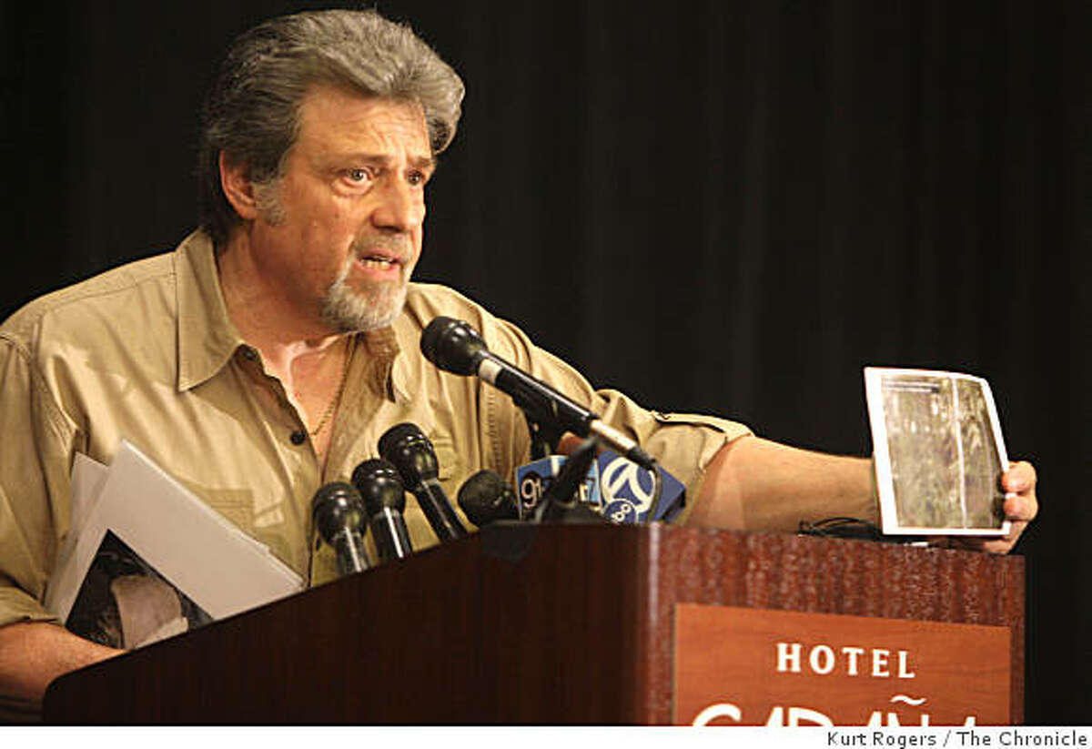 Bigfoot's jaw or a tortilla, reporter asks