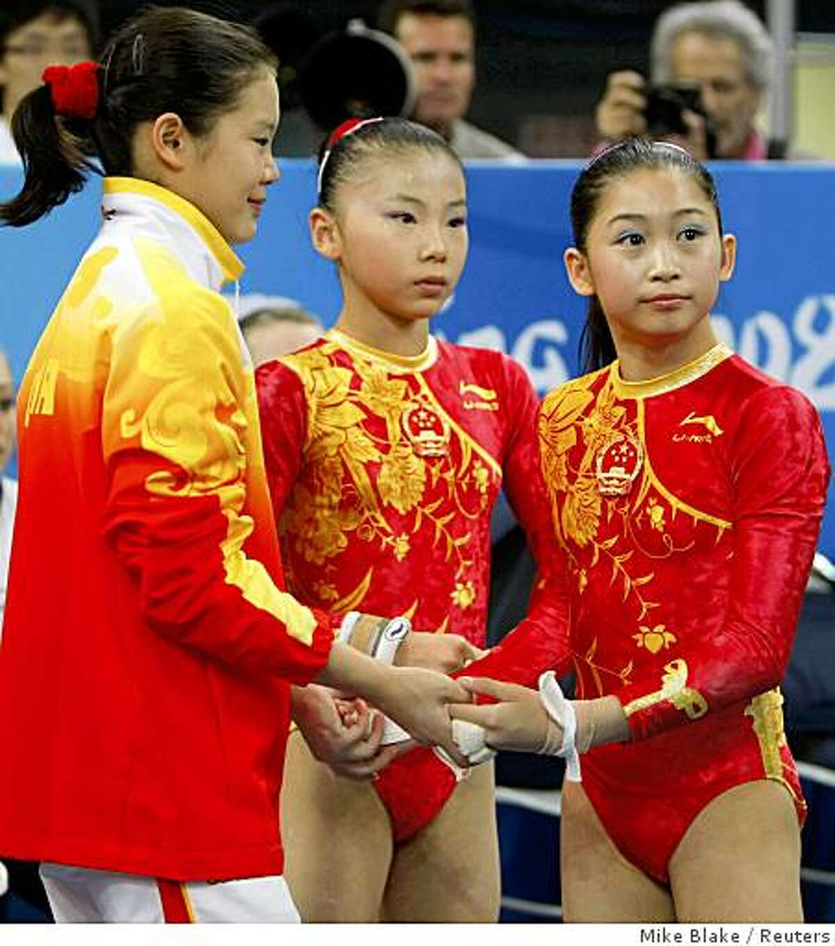 More questions of gymnast's age