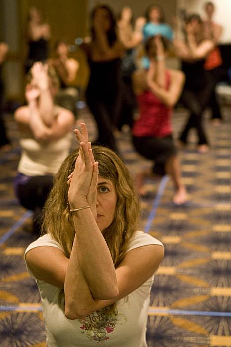 Shadow yoga offers a fresh twist