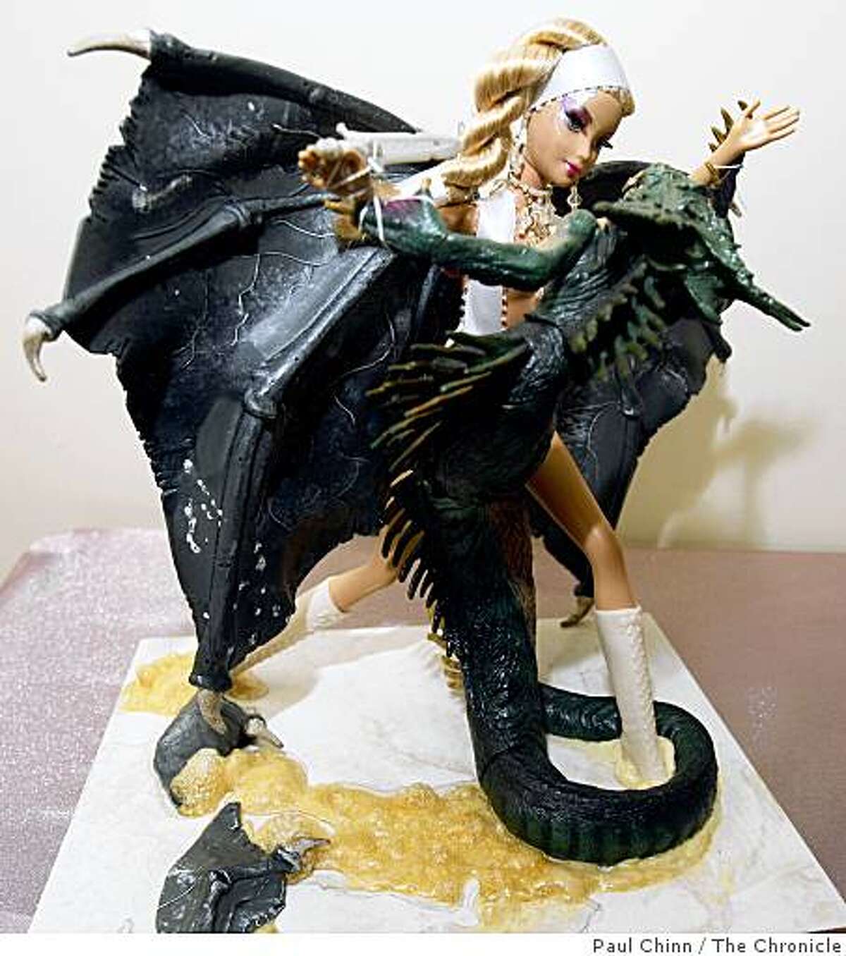 The sixth annual Altered Barbie art show