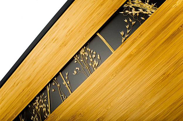 Modern bamboo tables made in Oregon, for S.F.