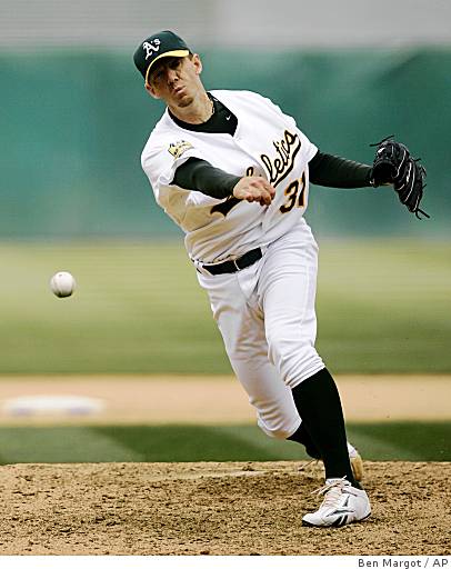 Ziegler sets record in A's victory