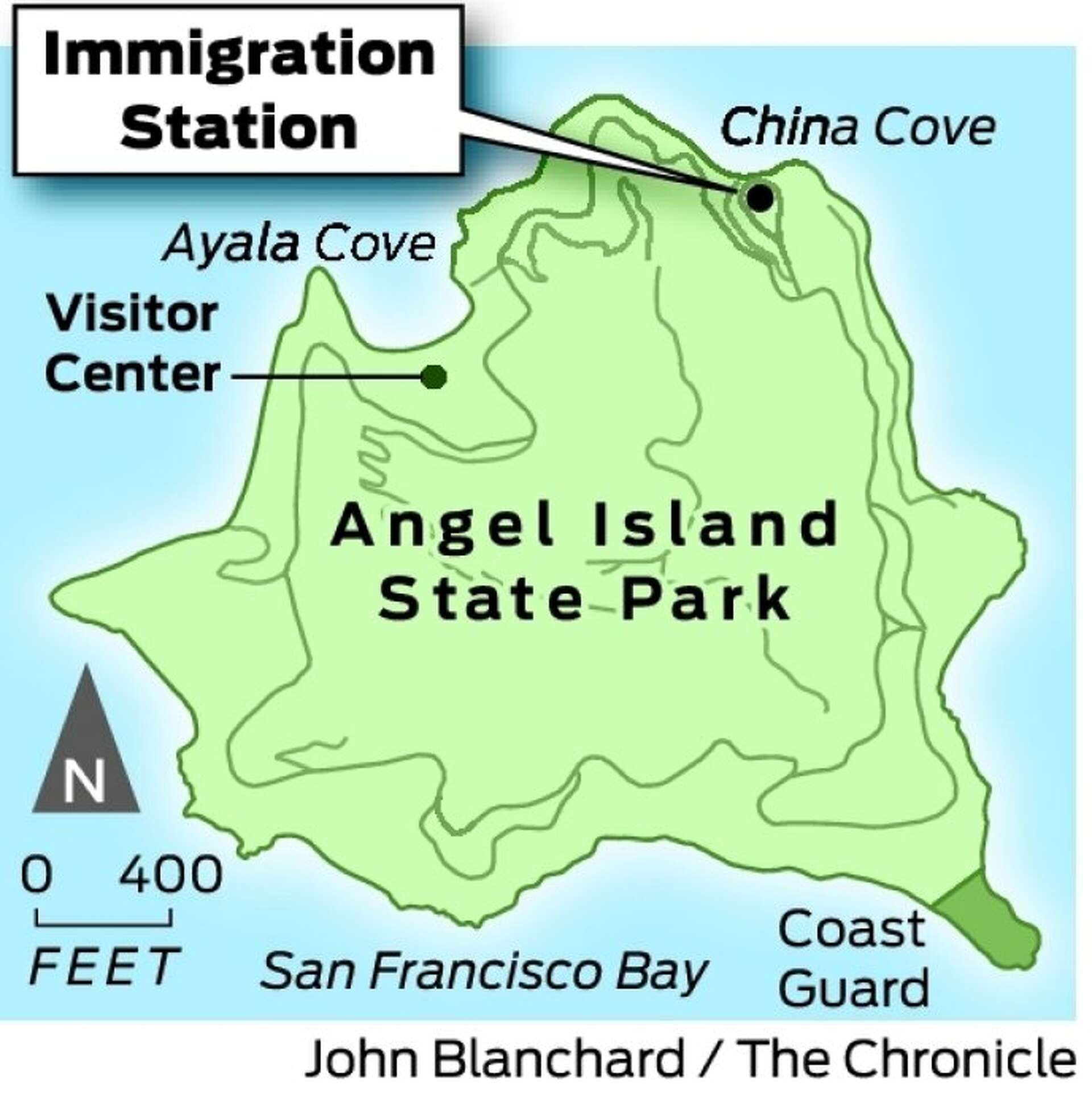 Angel Island, landmark of U.S. diversity