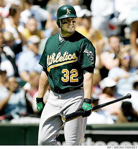 Powerful bat often sits on Cust's shoulder