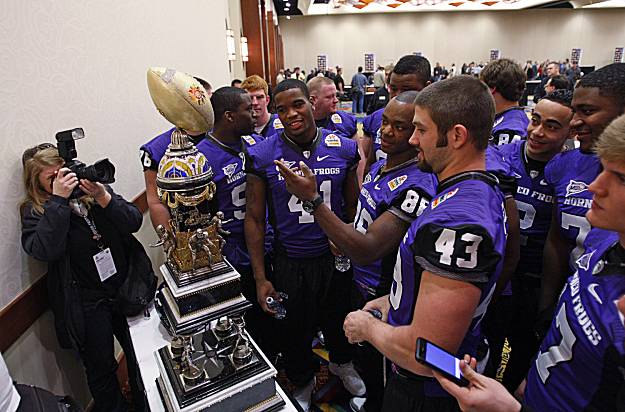 Undefeated TCU vaults into the national scene