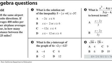 Algebra 1 to be required for all 8th-graders