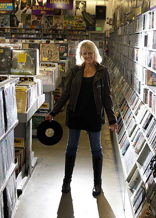 Music store a castle to 'Vinyl Princess'