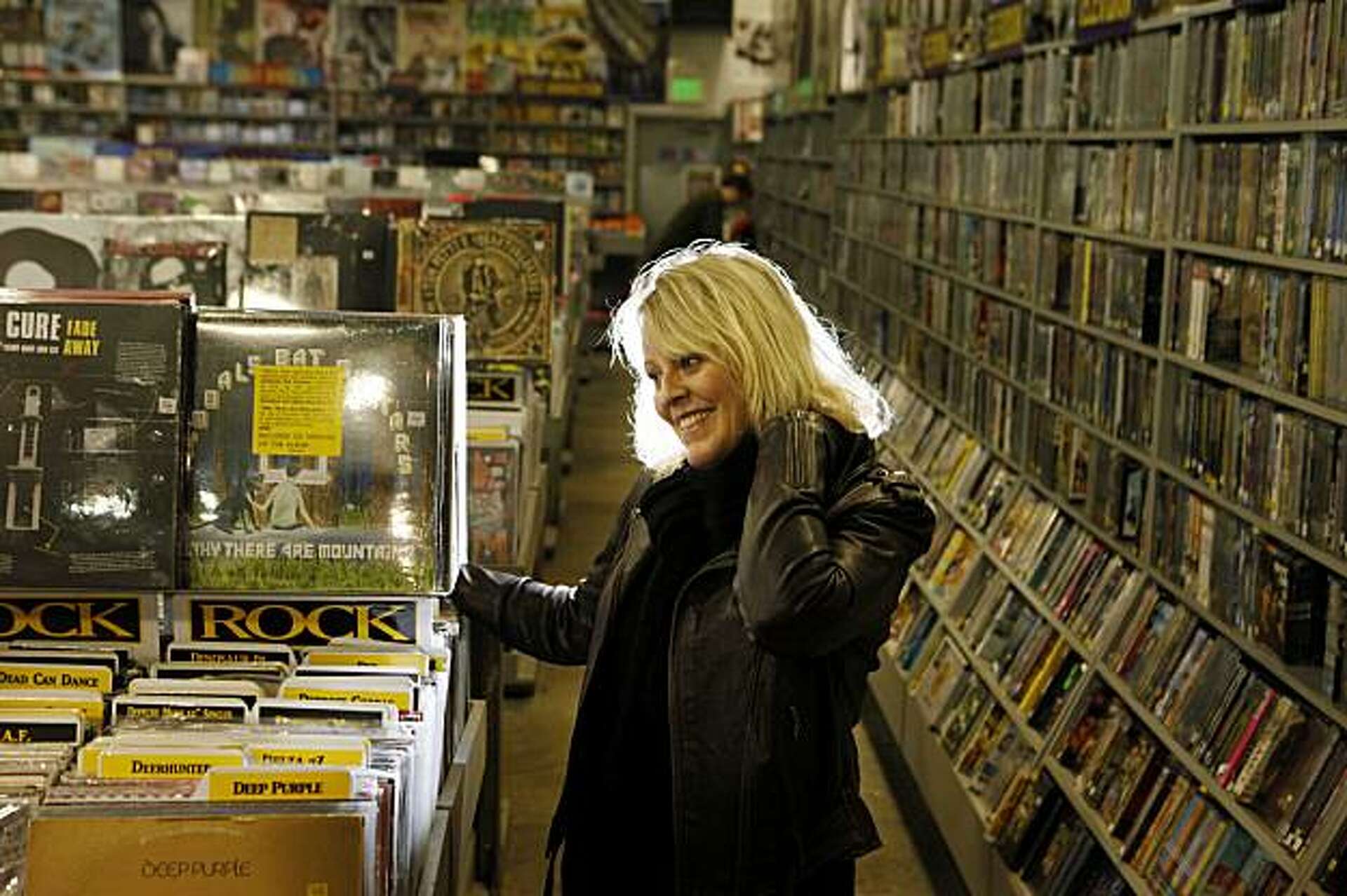 Music store a castle to 'Vinyl Princess'