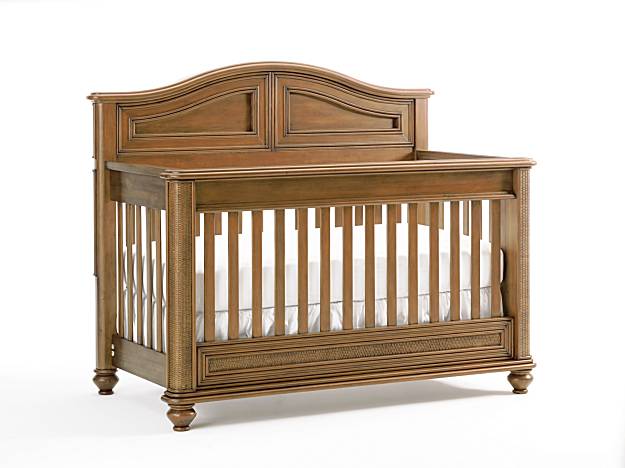 Around the House: Rattan cribs by LaJobi