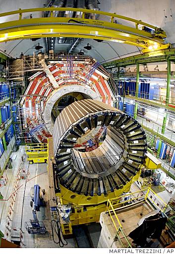 Switch-on suspense for atom-smasher