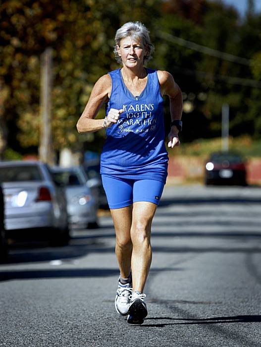 Marathoner has run every day since Jan. 1, 1997