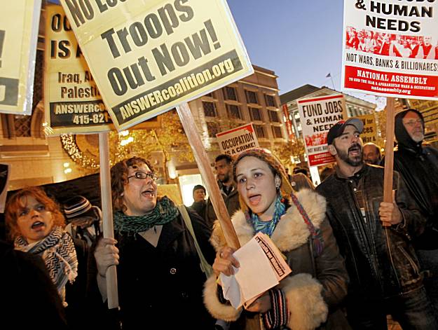 Liberal Democrats take aim at funding for war