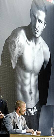 A brief encounter with David Beckham