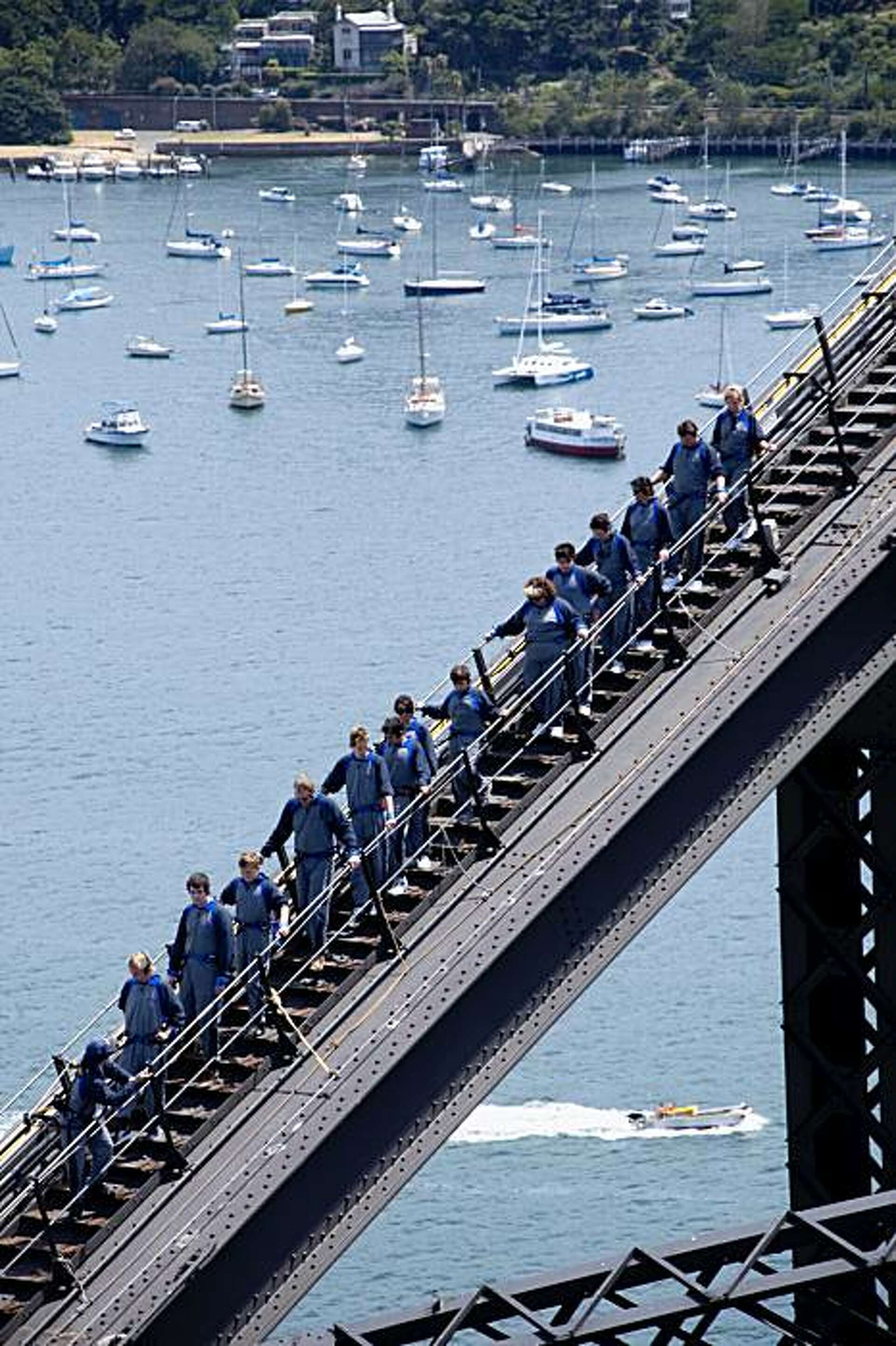 Visitors may get to climb on Golden Gate Bridge