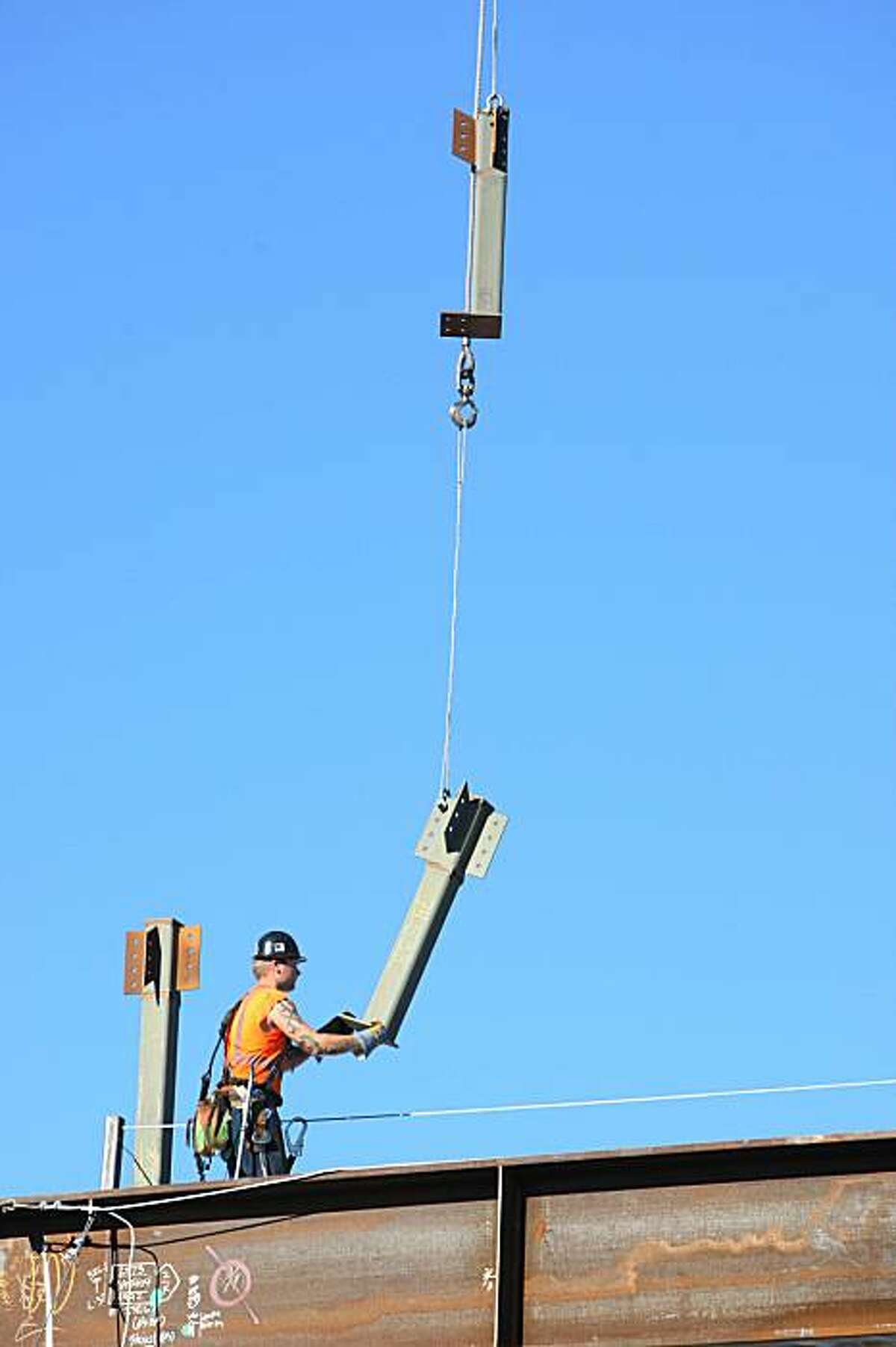 Stanford construction hums along
