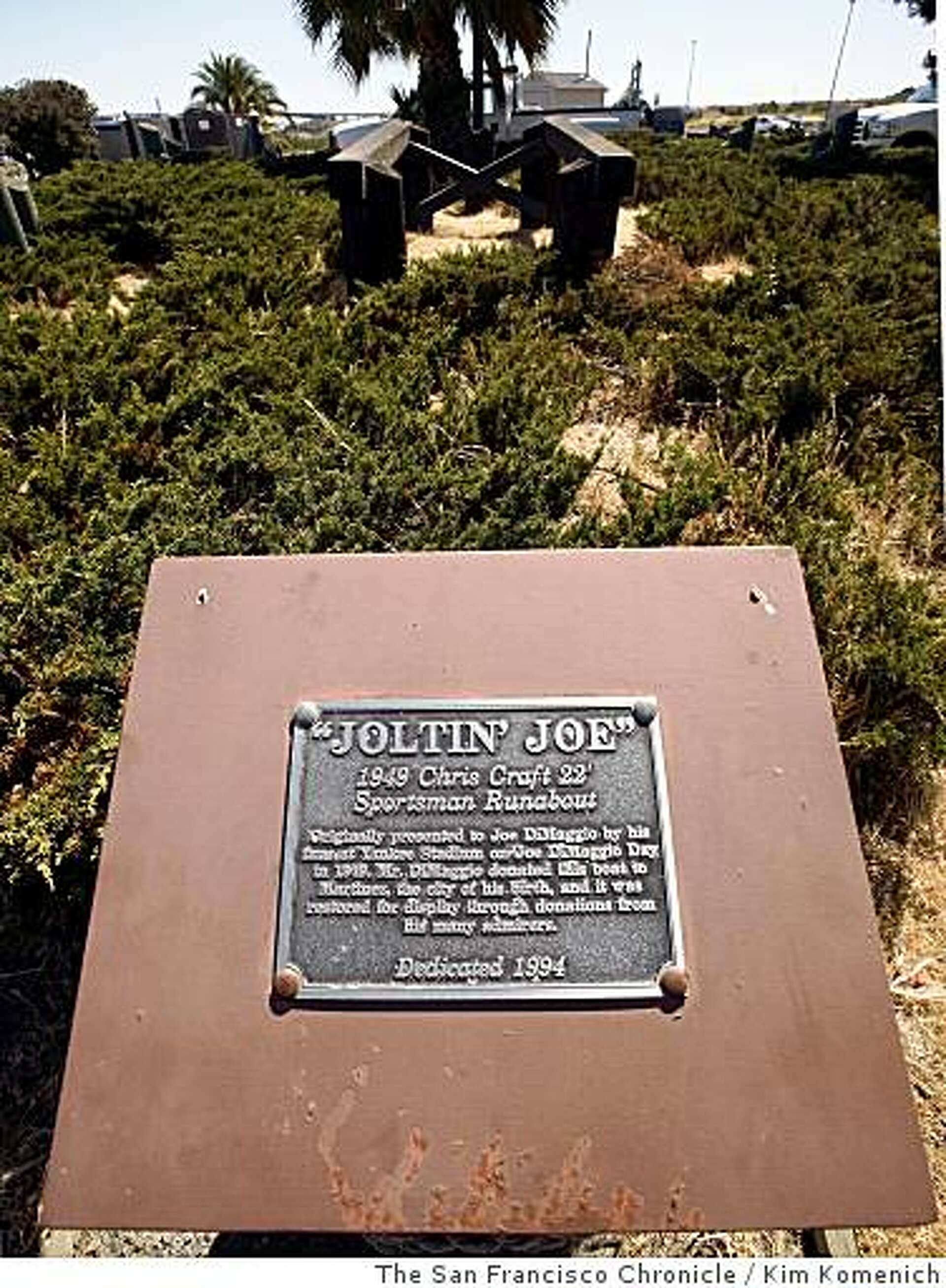 Joltin' Joe has left Martinez waterfront