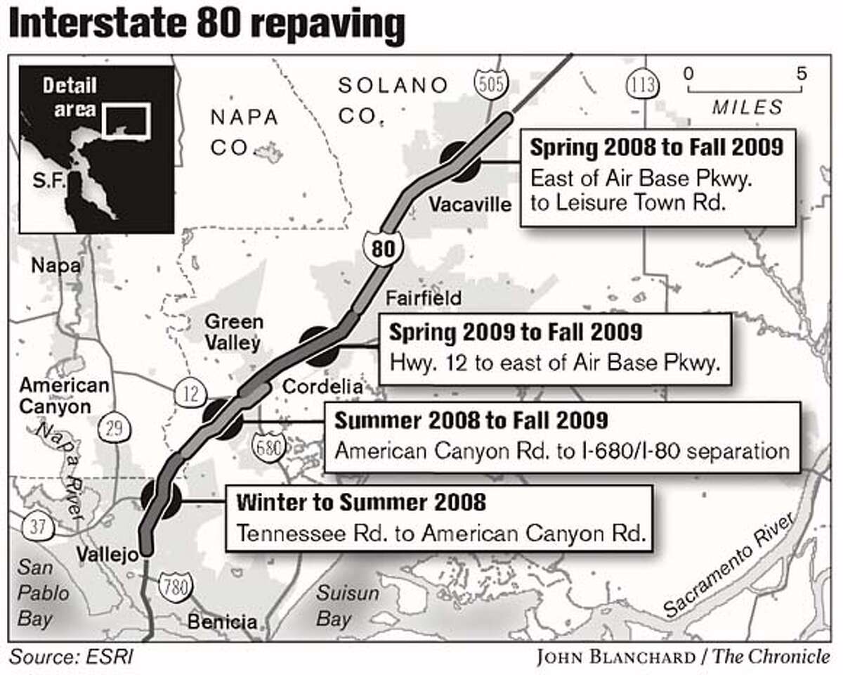 Caltrans to smooth the way for I-80 drivers