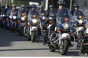 Oakland PD's Harleys have a new roar