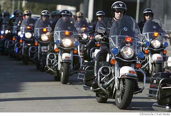 Oakland PD's Harleys have a new roar