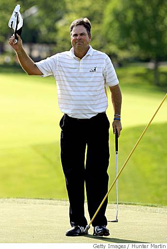 Thrice is nice for Kenny Perry