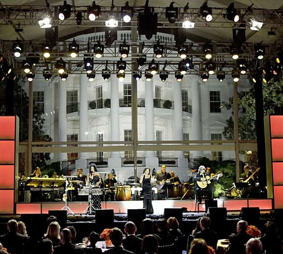 Anything goes at White House music series - SFGate