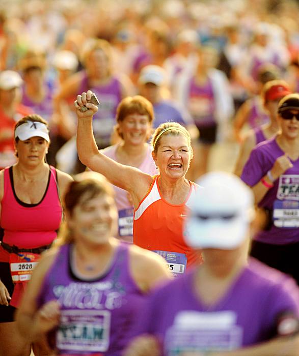 In Nike Women's Marathon, it's ladies first