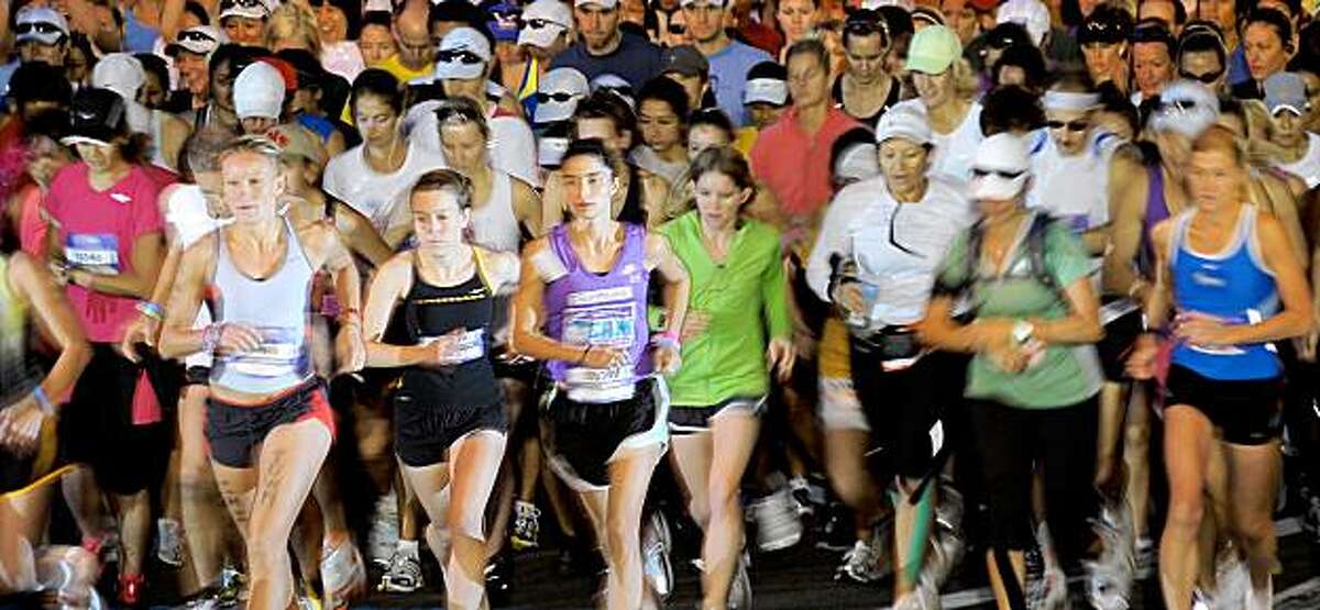 In Nike Women's Marathon, it's ladies first